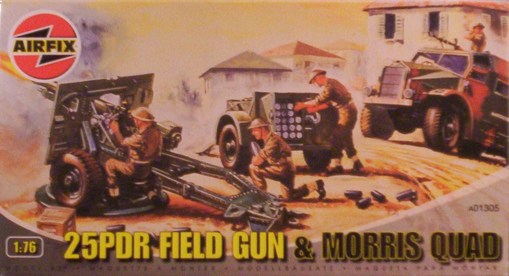 Airfix 1/76 Morris Quad & 25 Pdr. Field Gun | Full Circle Hobbies