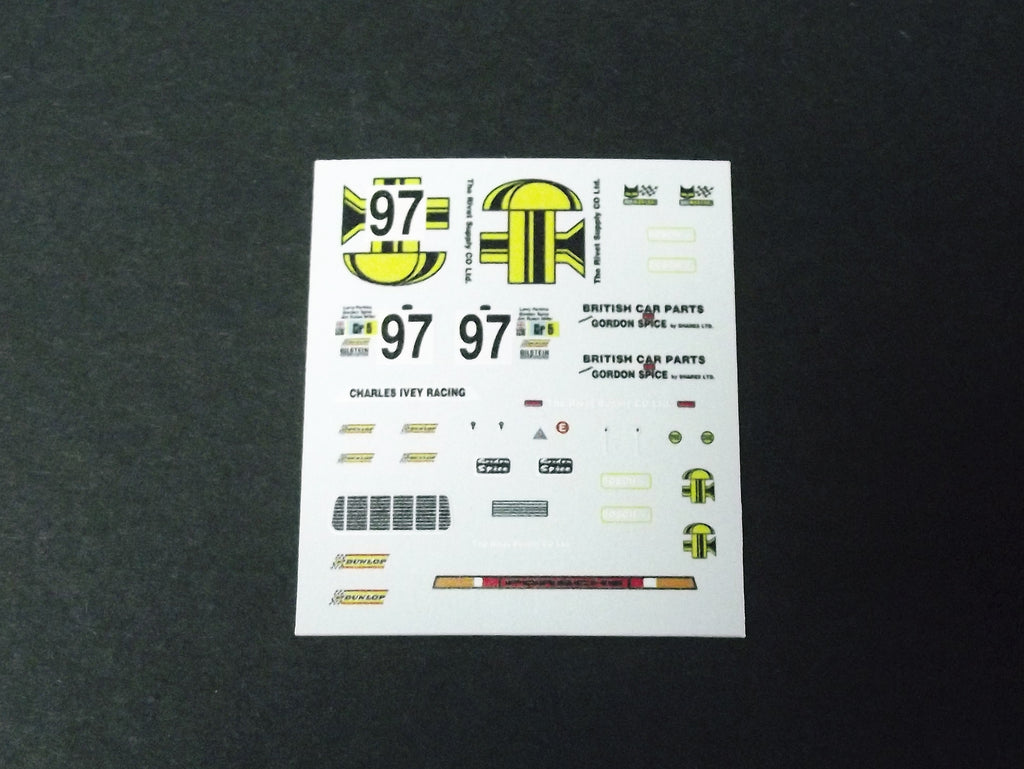 Patto's 1/64 / HO Porsche 911 RSR Rivet LM 1978 Decals | Full Circle ...