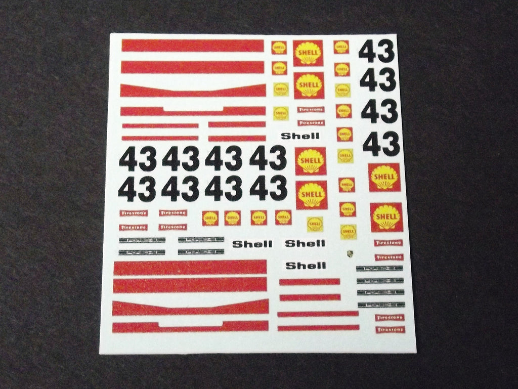 Patto's 1/64 / HO Porsche 917 Shell Sponsor #43 Decals | Full Circle ...