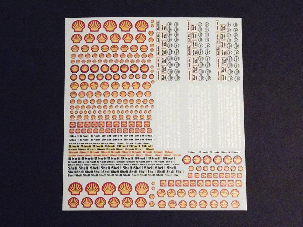 Patto's 1/64 / HO Shell Sponsor Logo Decals | Full Circle Hobbies