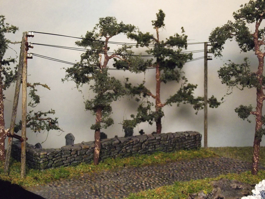 1/72 Diorama Kit "Road By The Lake" by FCH | Full Circle Hobbies