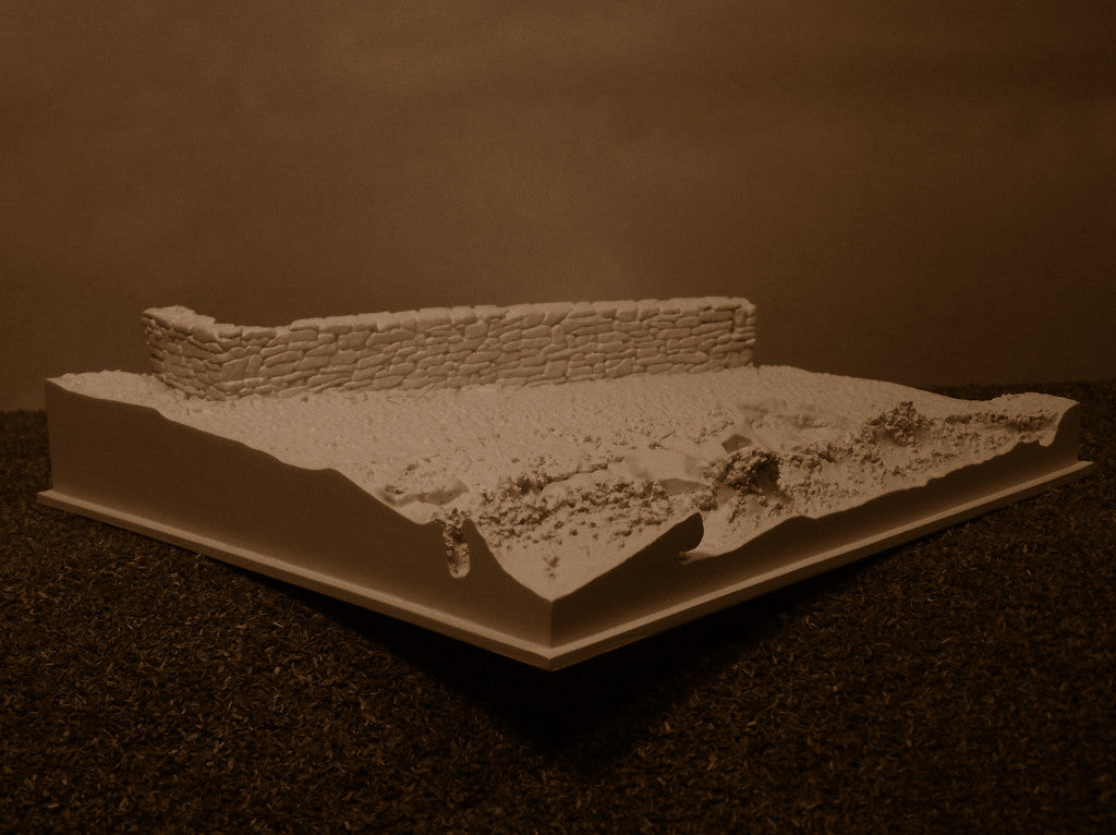 1/72 Diorama Kit "Road By The Lake" by FCH | Full Circle Hobbies