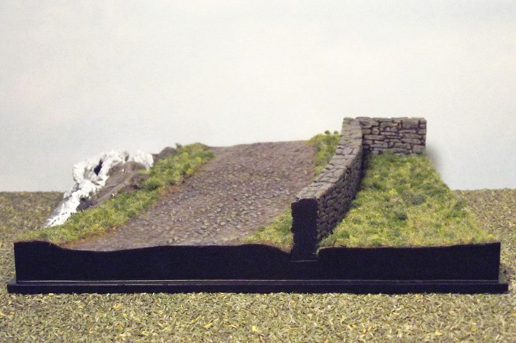 1/72 Diorama Kit "Road By The Lake" by FCH | Full Circle Hobbies