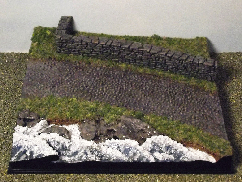 1/72 Diorama Kit "Road By The Lake" by FCH | Full Circle Hobbies