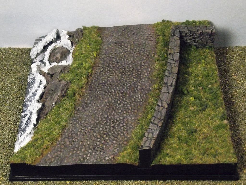 1/72 Diorama Kit "Road By The Lake" by FCH | Full Circle Hobbies